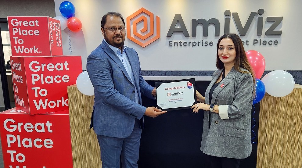 AmiViz now certified as a Great Place to Work - DCPost MEA