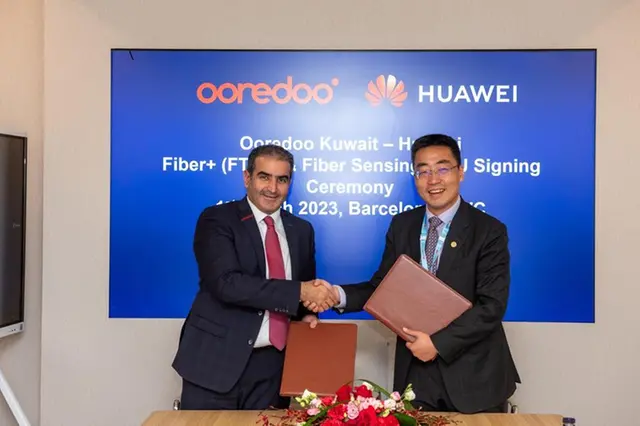 Ooredoo, Huawei to jointly develop fiber-optic sensing smart solution ...