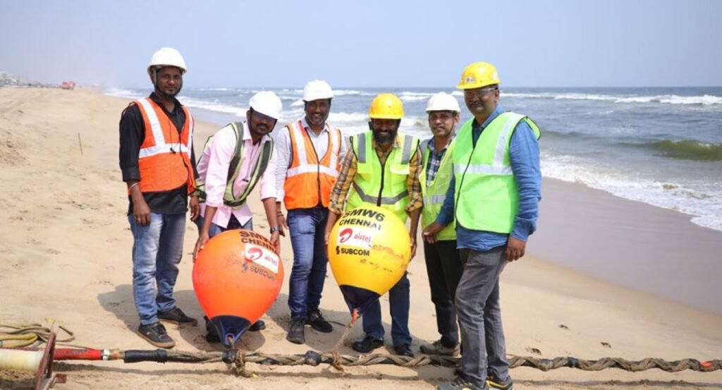 Airtel Lands SEA-ME-WE-6 Cable In Chennai - DCPost MEA
