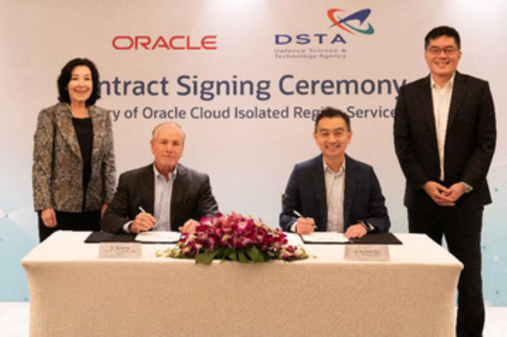 Singapore's Defense Agency DSTA Partners With Oracle For Isolated Cloud ...