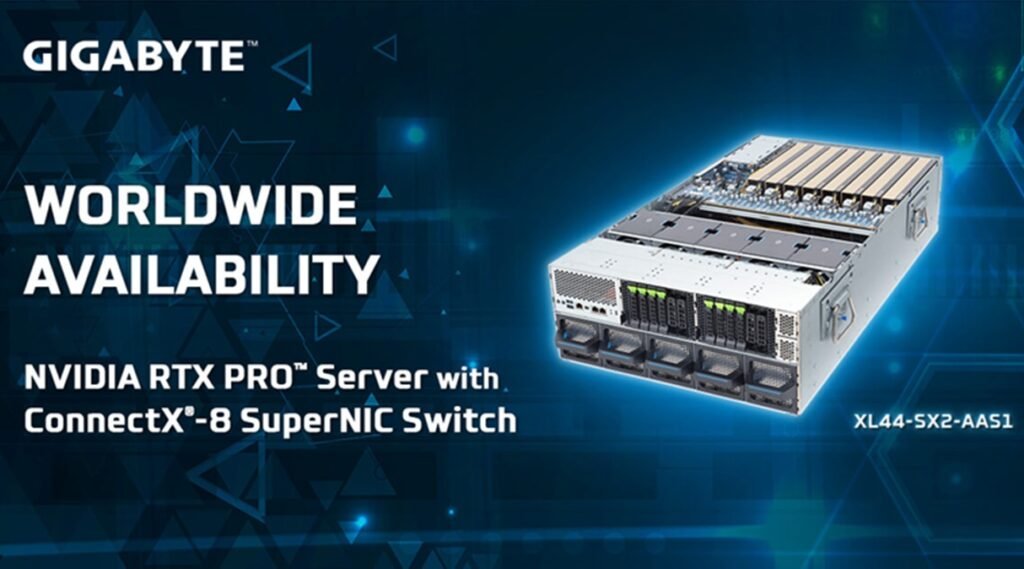 New Gigabyte NVIDIA RTX PRO Server Now Available - DCPost MEA